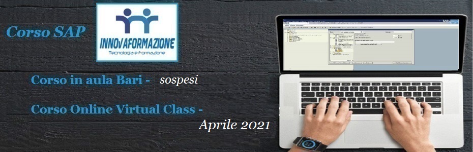 Corsi SAP online Aprile 2021 - Innovaformazione - Informatica specialistica