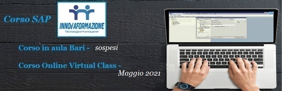 Corsi SAP online Maggio 2021 - Innovaformazione - Informatica specialistica